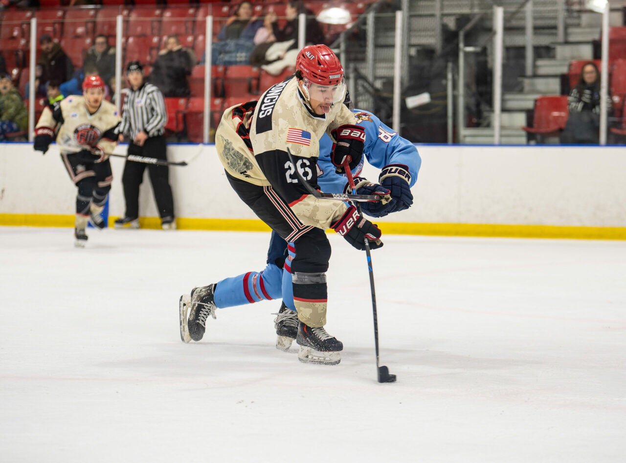 Five, second period goals propel Titans to 6 – 0 win over Tomahawks and ...